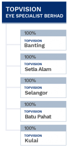 Group structure - Top Vision Eye Specialist Centre